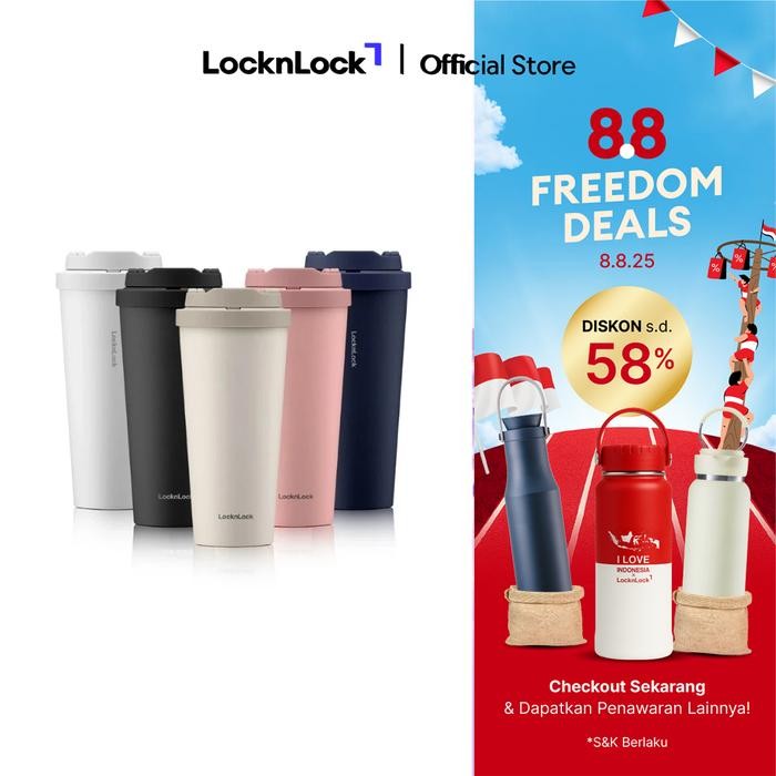 Jual LocknLock One Touch Clip Tumbler 550ML - LHC3249 | Shopee Indonesia