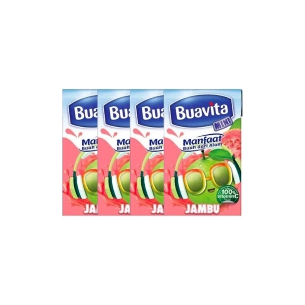 Jual BUAVITA MINI GUAVA MP 4X125 ML | Shopee Indonesia