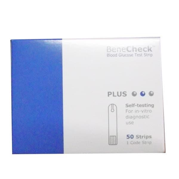 Jual Pilihan- Benecheck Glucose Strip 50 / Test Strip / Test Gula Darah ...