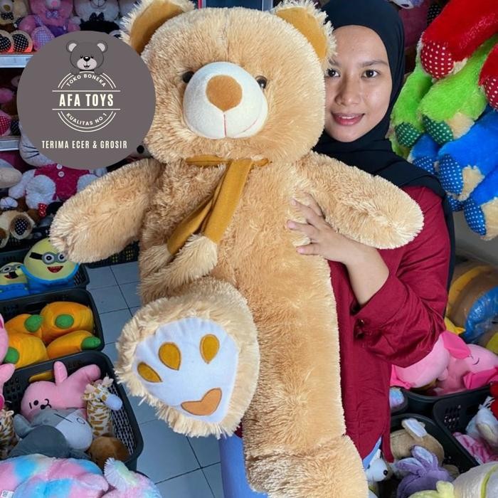 Jual Pilihan- Boneka Teddy Bear Telapak Syal Xl 70Cm Dolls | Shopee ...