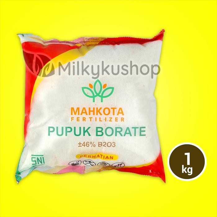 Jual PUPUK MAHKOTA BORAT BORATE 1 KG KEMASAN PABRIK | Shopee Indonesia