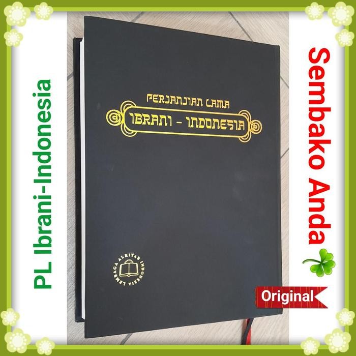 Jual Alkitab Perjanjian Lama Bahasa Ibrani-Indonesia | Shopee Indonesia