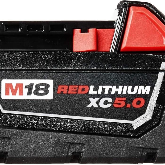 Jual Milwaukee M18B5 M18 Redlithium 5.0Ah Battery Pack | Shopee Indonesia