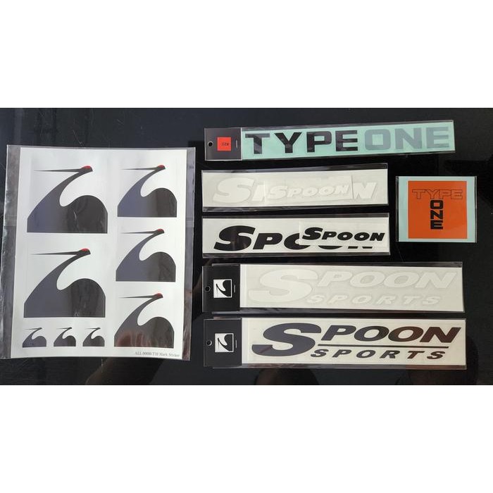 Jual STICKER SPOON & TYPE-ONE ORIGINAL MADE IN JAPAN | Shopee Indonesia