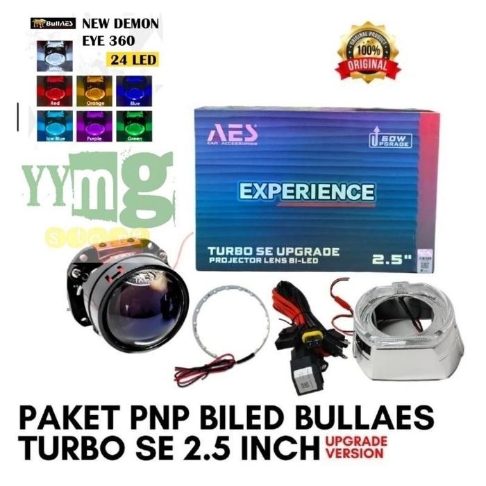 Jual Paket Lengkap Lampu Biled Aes Gen 2 Projector Turbo Aes 2,5 Inch ...