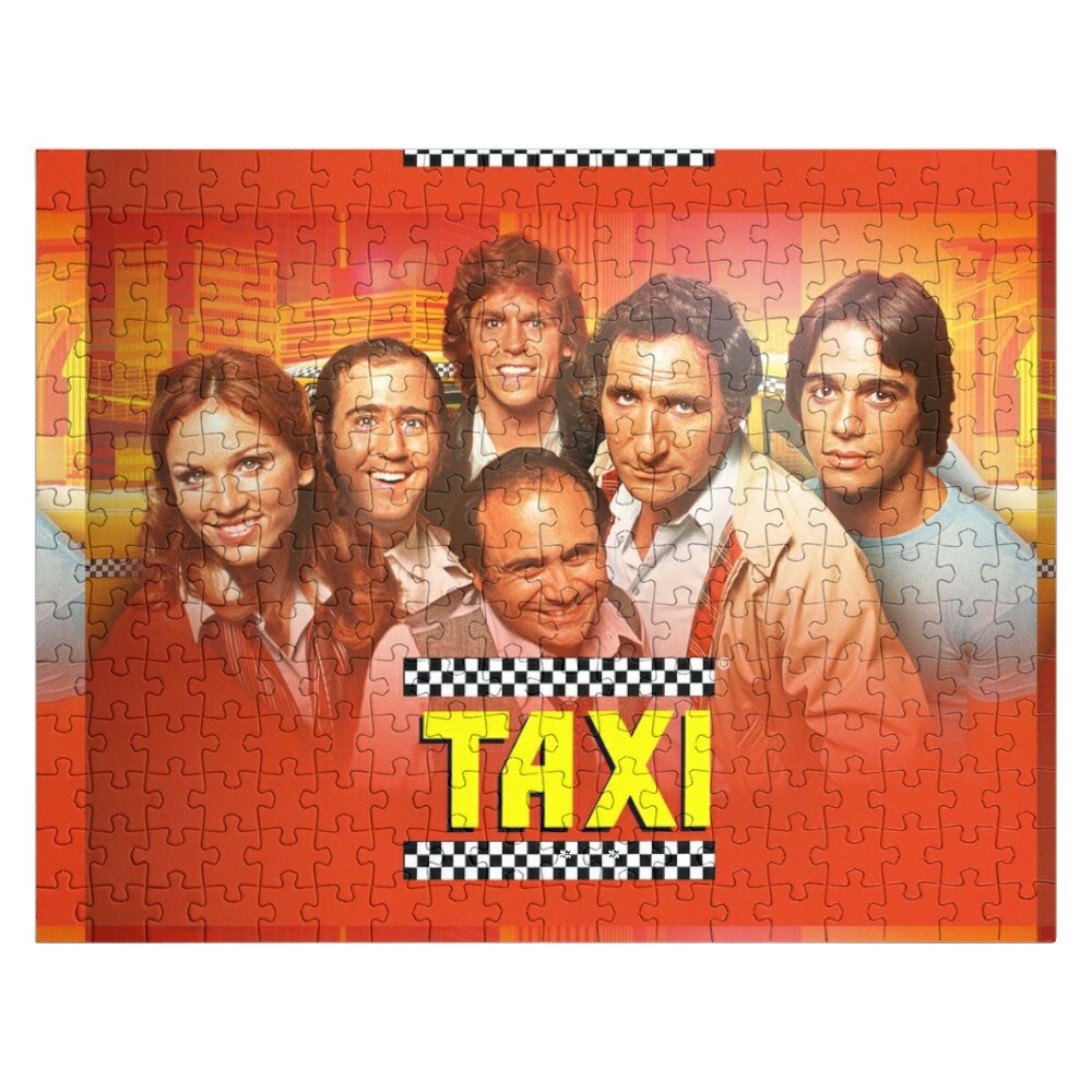 Jual Taxi 70s TV Show Jigsaw Puzzle Picture Wooden Adults Customizable ...