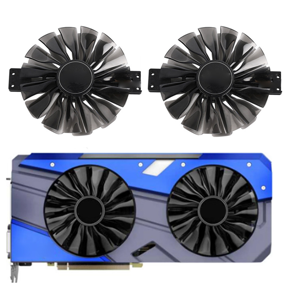 Jual 95mm For MSI PALIT GEFORCE GTX1080Ti 11GB GameRock Graphics Card ...