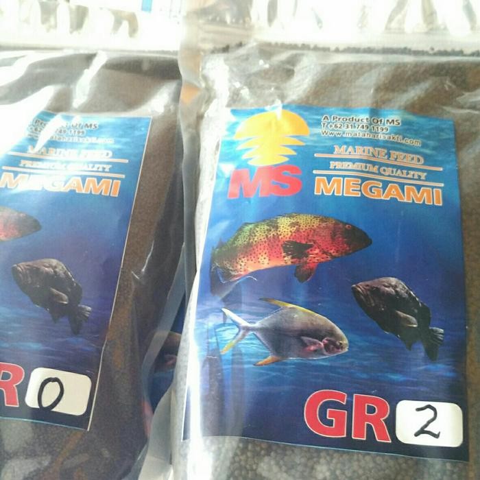 Jual MAKANAN PAKAN PELET TENGGELAM IKAN KOI KOMET KOKI MEGAMI 1000GR ...