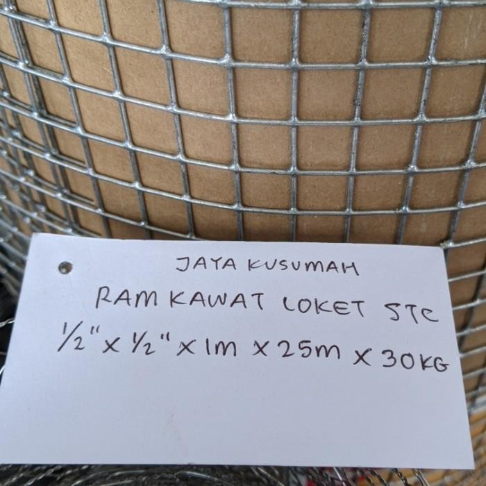 Jual (Expert) Ram Kawat Galvanis 12mm x 12mm x 1m tebal 1mm ECERAN ...