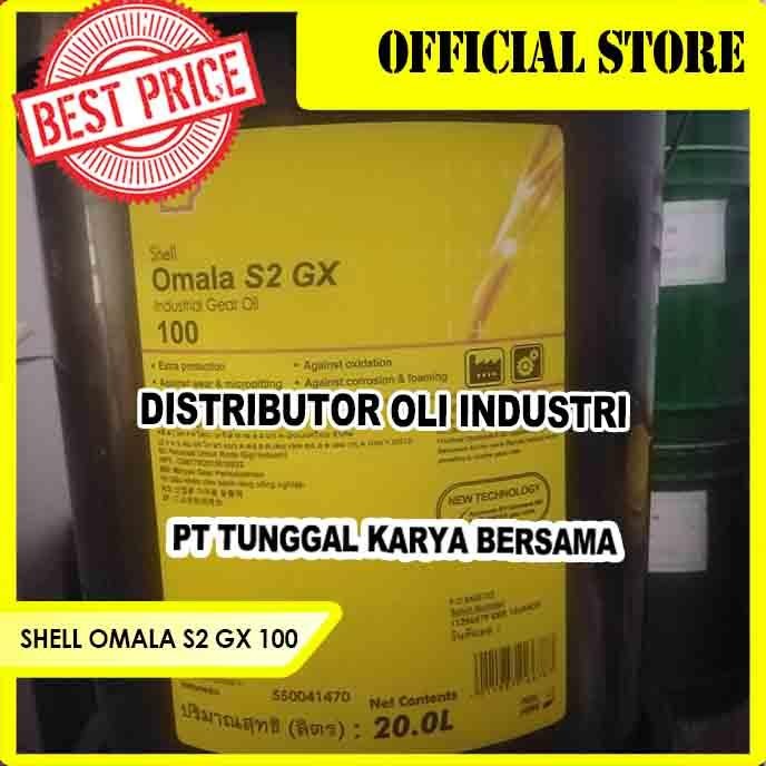 Jual SHELL OMALA S2 G / GX 100 ( OLI GEAR - ISO VG 100 ) Kode 689 ...