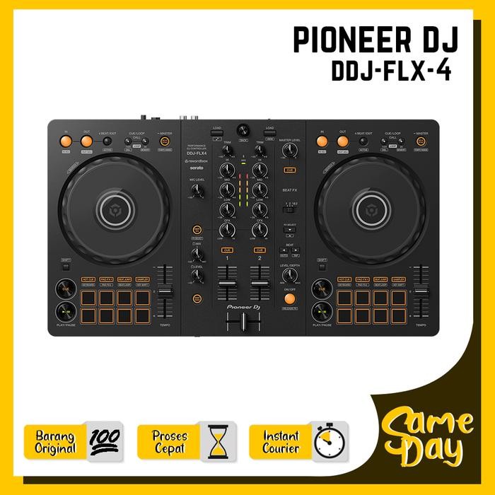 Jual Pioneer DJ DDJ-FLX4 / FLX-4 DJ Controller Garansi | Shopee Indonesia