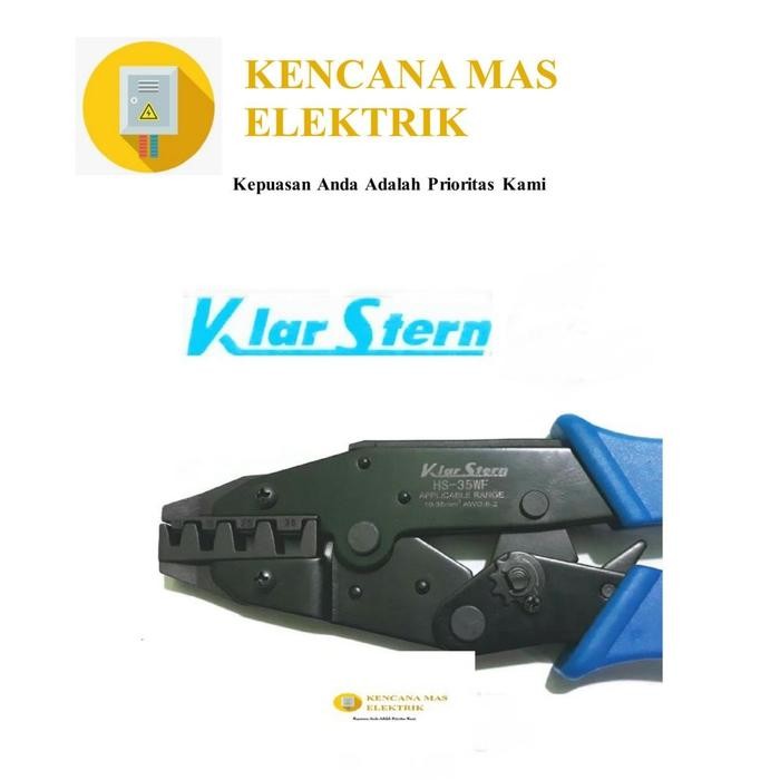 Jual TANG PRESS SKUN FERRULES HS-35WF.(10-35mm2) | Shopee Indonesia