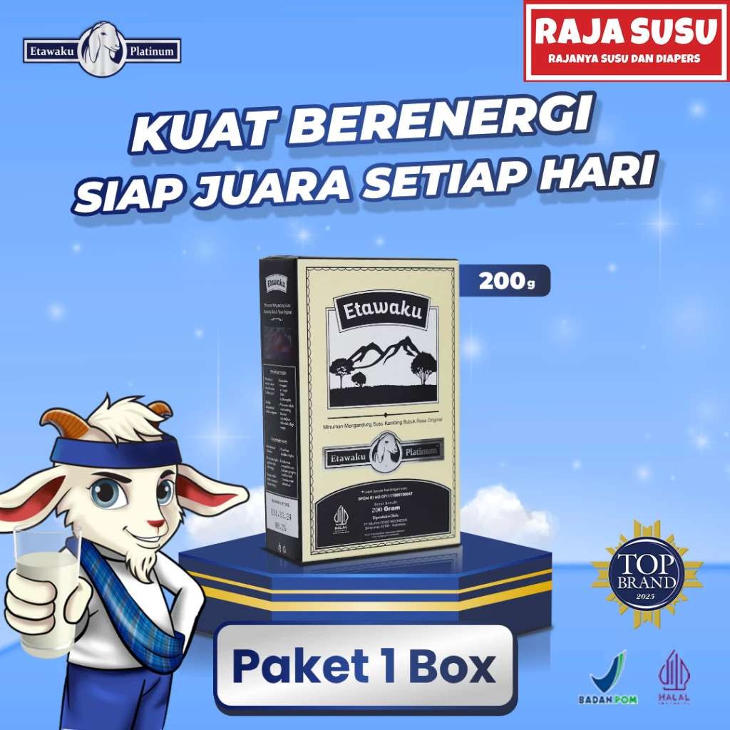Jual ETAWAKU PLATINUM 200GR - RAJA SUSU | Shopee Indonesia