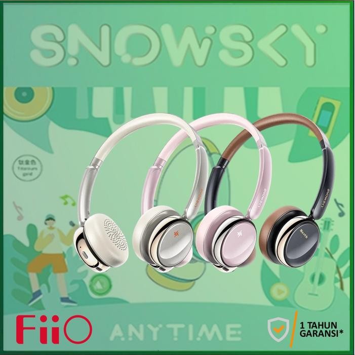 Jual FiiO Snowsky Anytime Wireless Bluetooth On-Ear ANC Headphone Retro Y2K | Shopee Indonesia