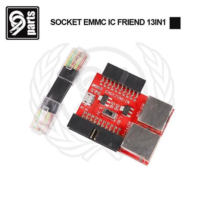 Jual SOCKET EMMC IC FRIEND 13IN1 / SOCKET EMMC 13IN1 EASY JTAG PLUS ...