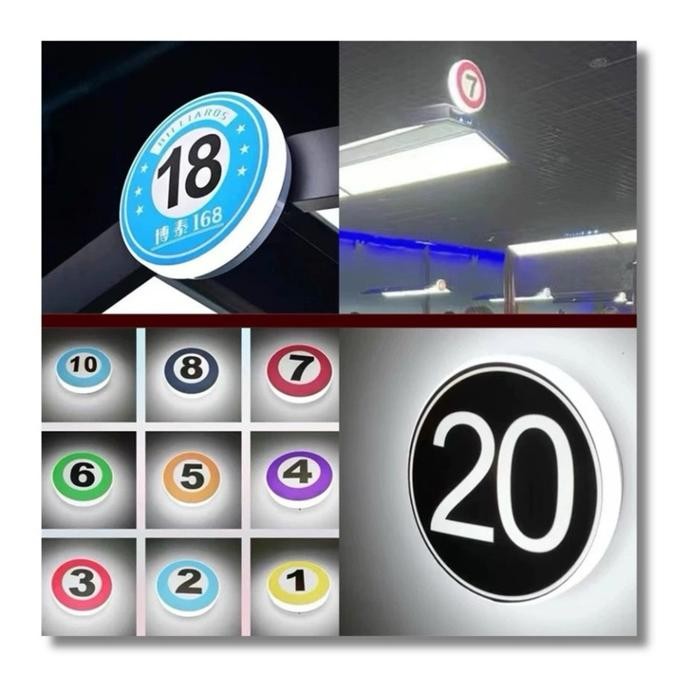 Jual Lampu Led Nomor Billiard Preum - Preum Number Lamp Billiard ...