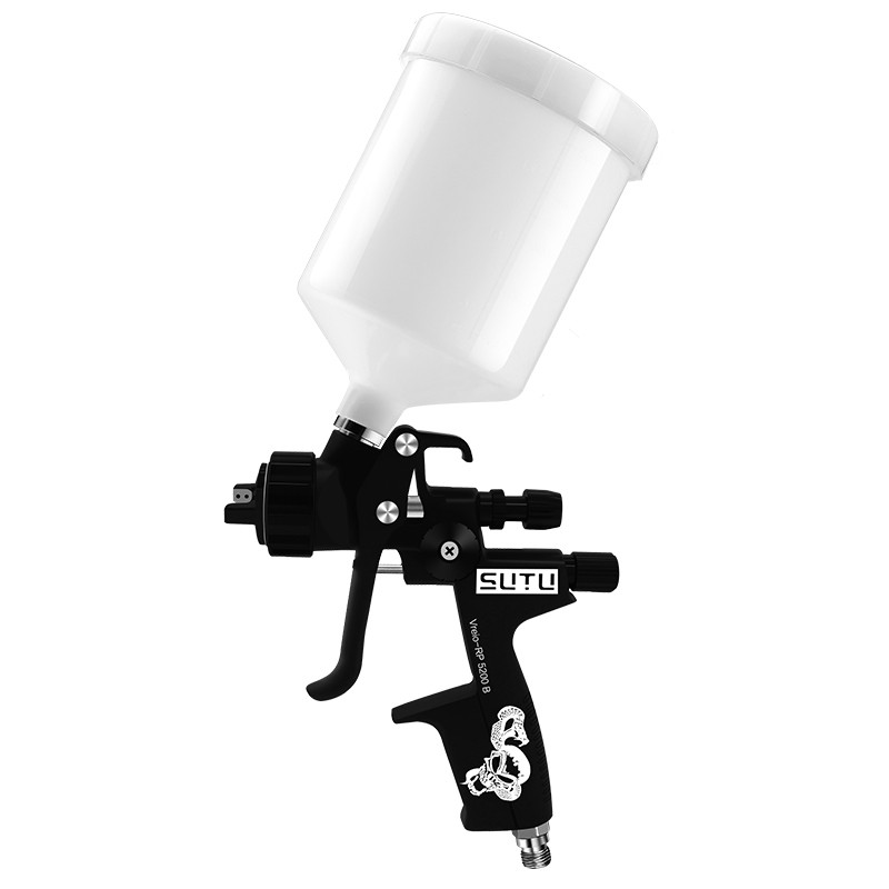 Jual SUTU RP 5200B Spray Gun with Adapter and Mix Tank Car Repair Paint ...