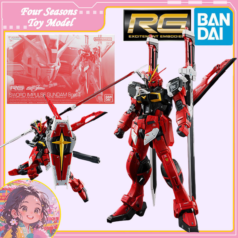 Jual Fast Shipping Bandai Anime Rg 1/144 Sword Impulse Gundam Spec Ii ...