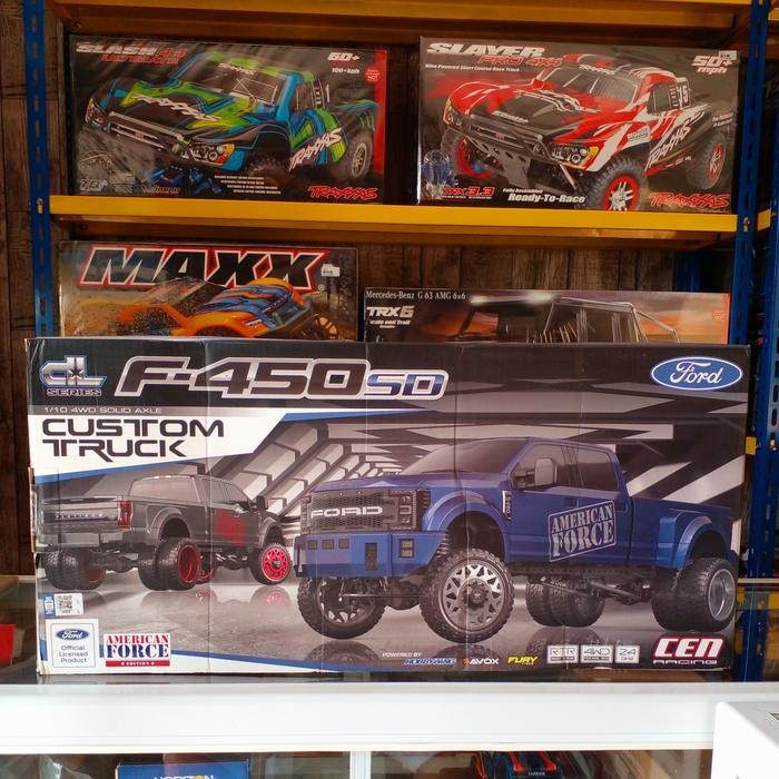 Jual CEN RACING FORD F450 SD 1/10 RTR CUSTOM DUALLY TRUCK | Shopee ...