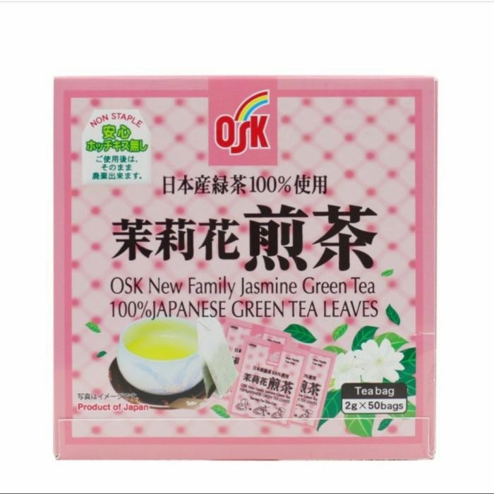 Jual Teh Hijau Jasmine / Osk Tea / Green Tea Jasmine 50 Sachet | Shopee Indonesia