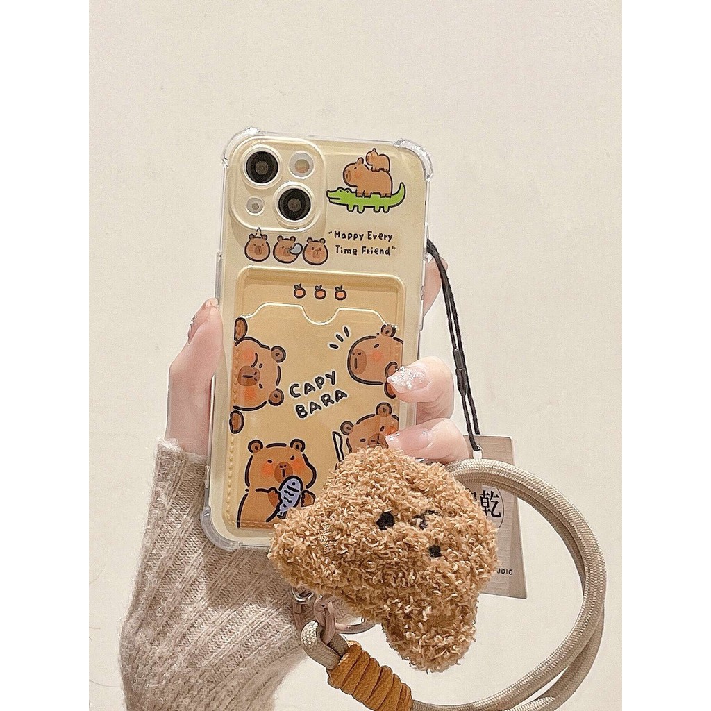 Jual Terbaru Tali Card Holder Kapibara Case Xiaomi 14T Pro Poco C71 X7 ...