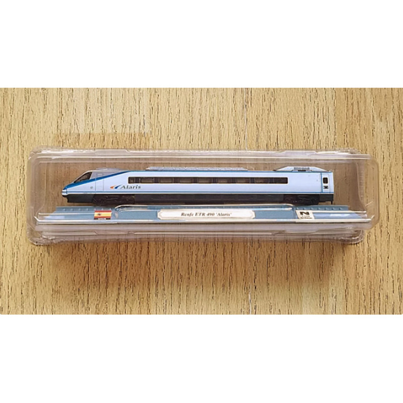 Jual Del Prado N Scale 1:160 Renfe Dpt-Etr490 Locomotive-No Power Alloy ...