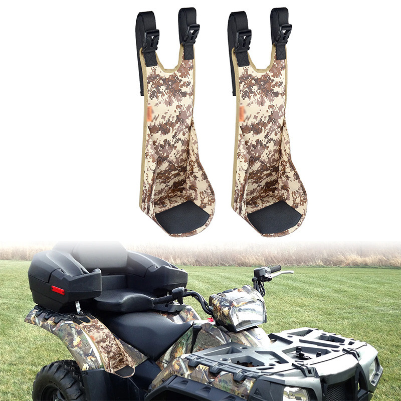 Jual Mud proof pedal ATV Rear Passenger Foot Pegs Universal Adjustable ...