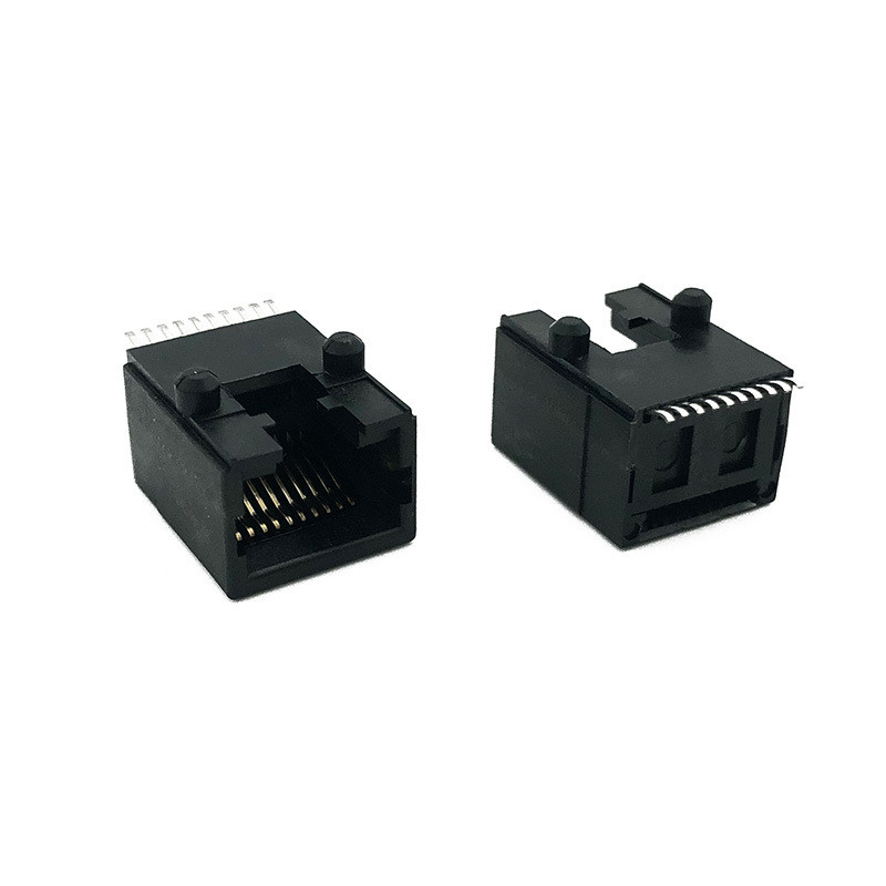 Jual 12PCS RJ50 10P10C Connector Horizontal 10 core Female Mount SMT ...