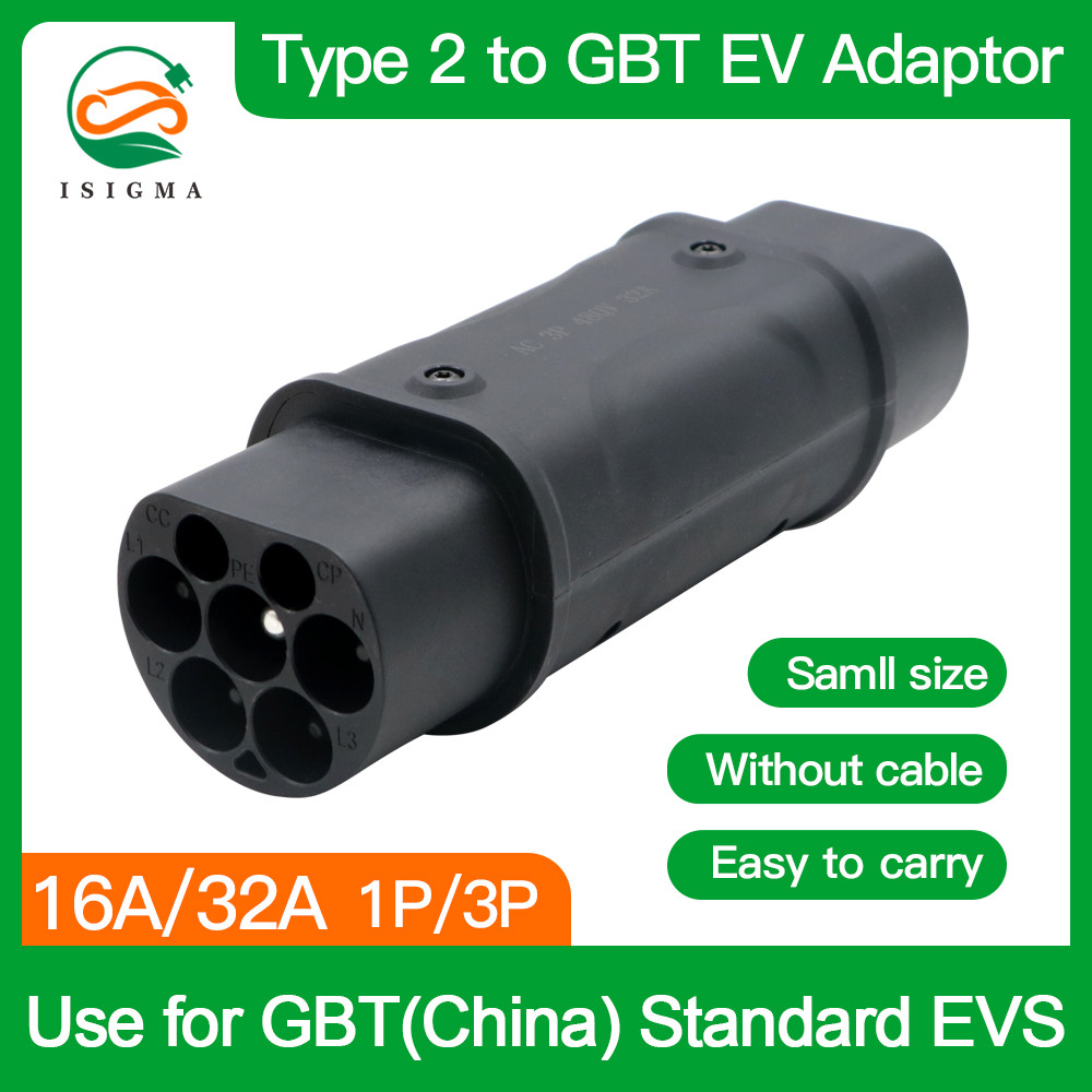 Jual EV Adaptor Type1/2 to GBT Use for China Standard Vehicles Charging ...