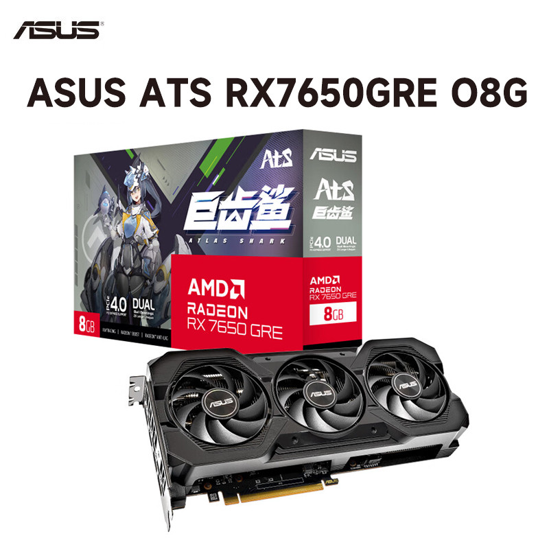 Jual ASUS Graphics Card ATS RX7650GRE O8G Graphics Card AMD Video ...