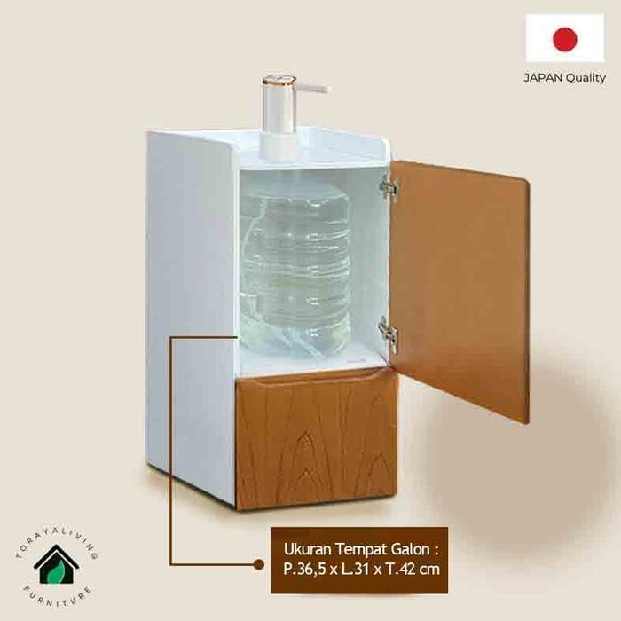 Jual TORAYA Tempat Galon Estetik / Lemari Galon Air num / Lemari ...