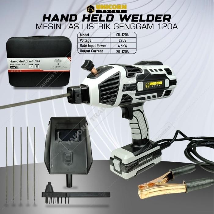 Jual Mesin Las Listrik Hand Held Welder Inverter Las Genggam UNICORN ...
