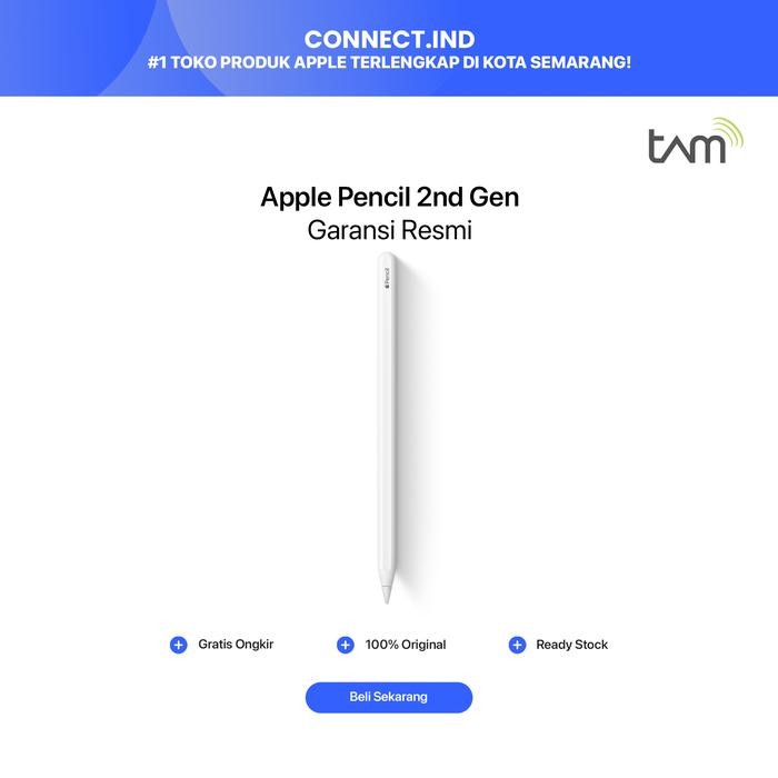 Jual Apple Pencil 2 Gen BNIB Garansi Inter 2nd Gen Pencil Gen 2 ...