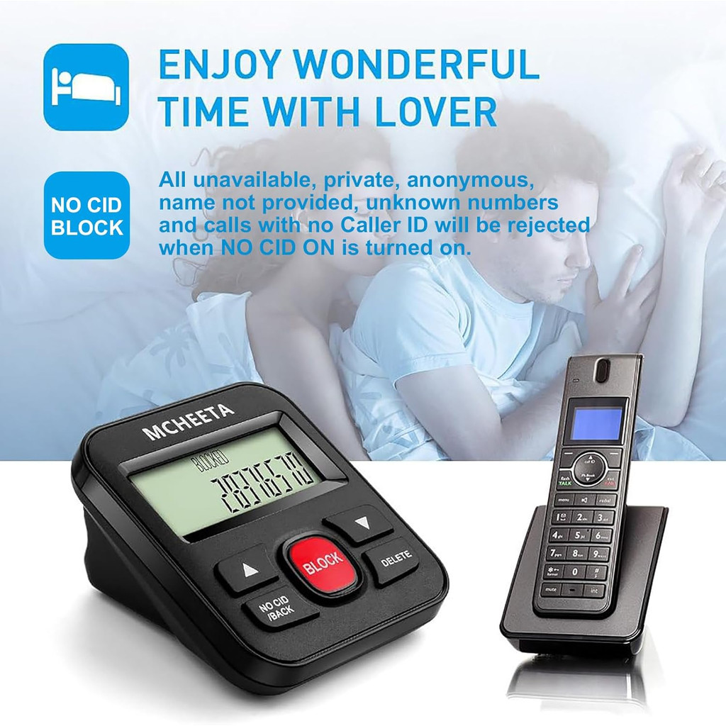 Jual Call Blocker for landline Phones, Caller id Box Landline Device ...