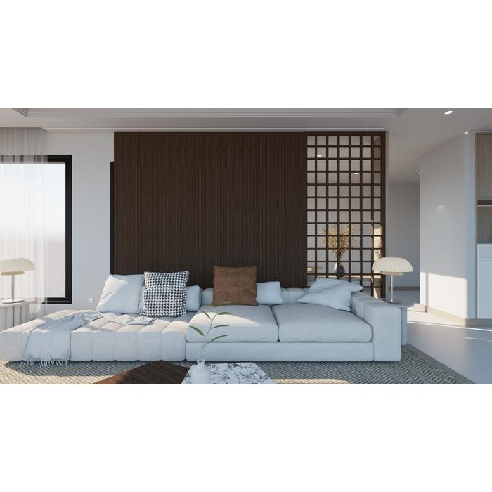 Jual TACO WPC Deco Panel Small Waves TV 6002 PA Woodgrain Cinnamon ...