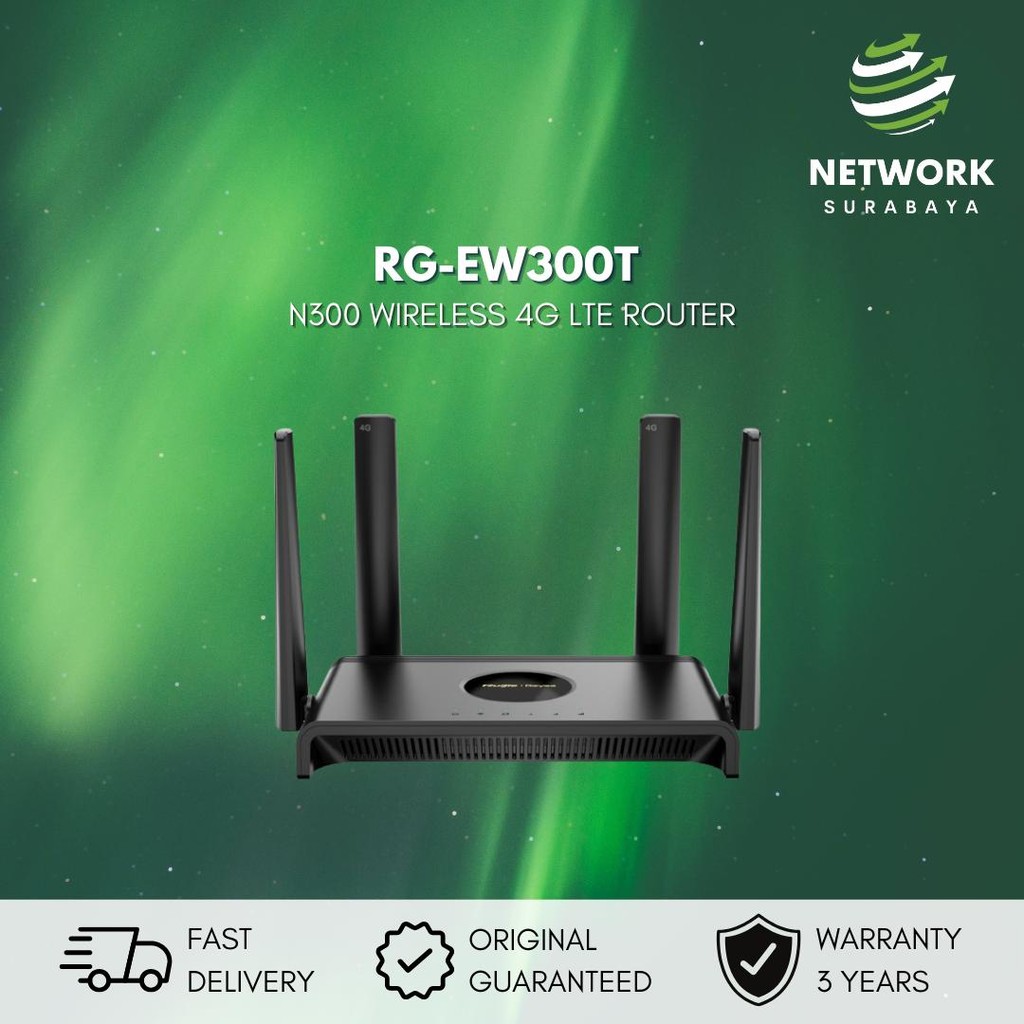 Jual REYEE RG-EW300T Wireless N 4G Lte Router | Shopee Indonesia