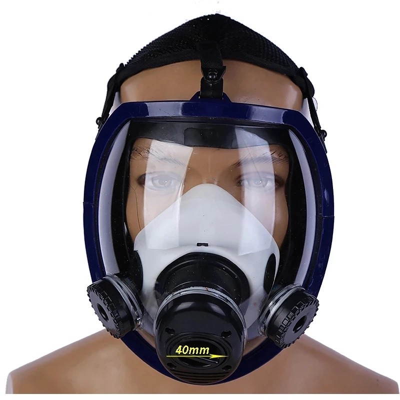 Jual 27in1 Full Face Gas Mask Chemical Biological Radioactive ...