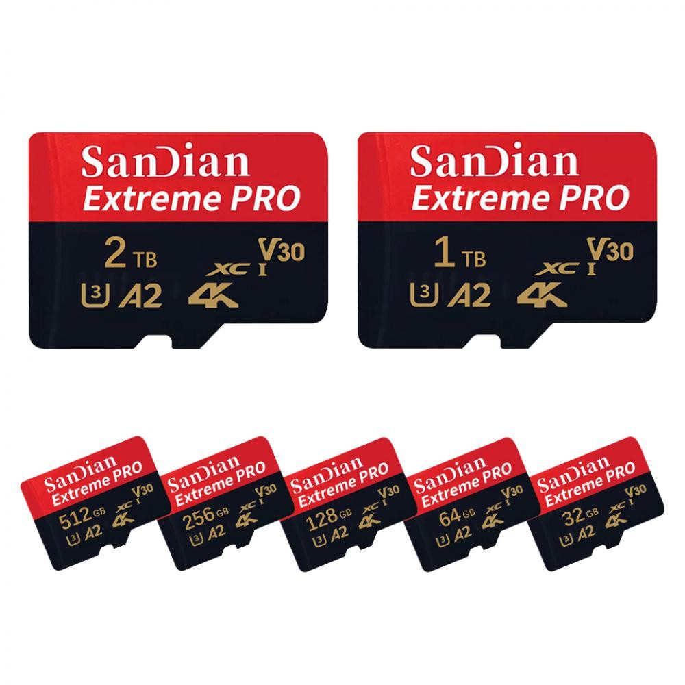 Jual SanDian 128GB Extreme Pro Micro SD Memory Card Works with Action ...