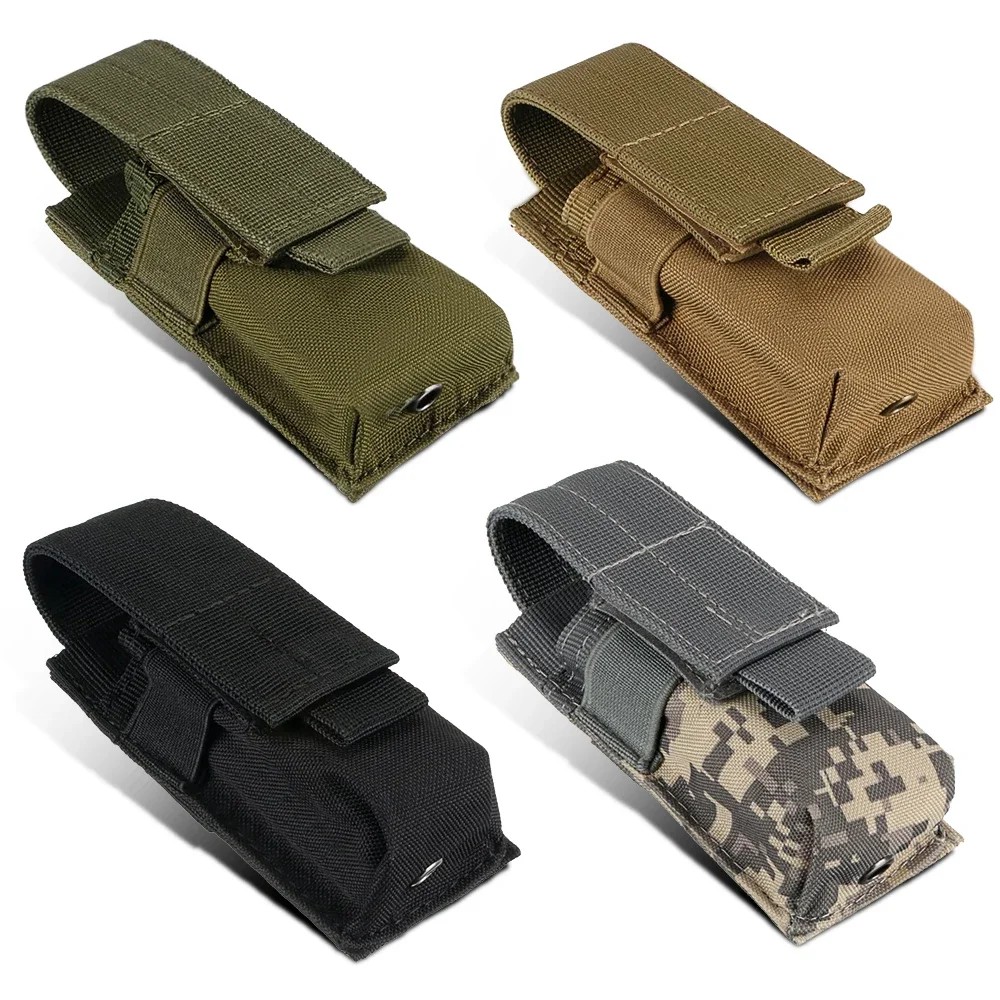 Jual Tactical Magazine Pouch Military Single Pistol Mag Bag Molle ...