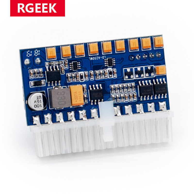 Jual RGEEK DC 12V 250W Connect with 24Pin Motherboard Pico ATX Switch ...