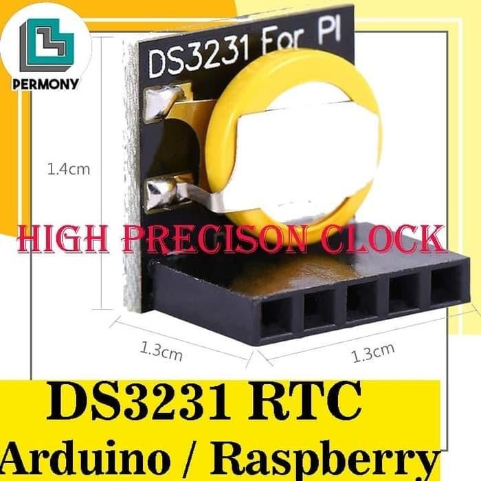 Jual (Expert) RTC DS3231 Mini Module Raspberry Pi Real Time Clock Modul ...