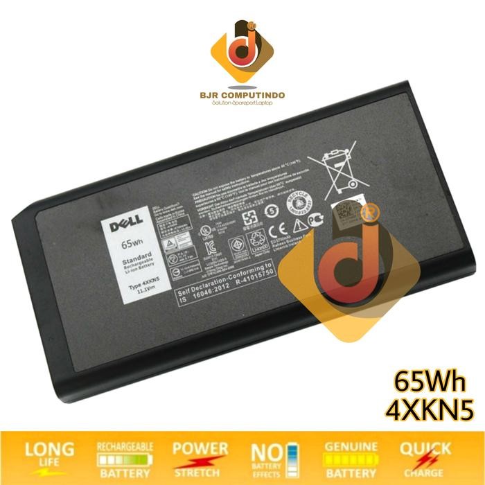 Jual Baterai Dell Latitude 14 Rugged Extreme 7404 7414 E7404 P46G 4XKN5 ...