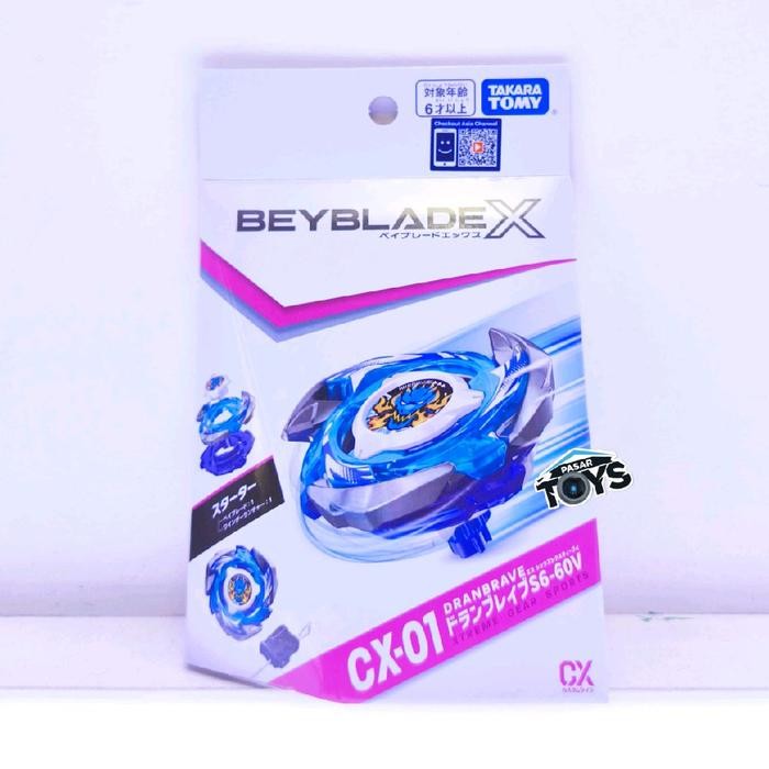 Jual HOT PROMO BeybladeX Beyblade X Starter DranBrave S6-60V CX-01 Takara Tomy | Shopee Indonesia