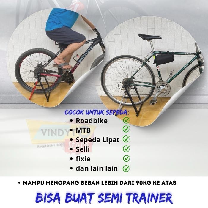 Jual Standar Paddock Sepeda Universal Semi Trainer Outdoor Indoor ...