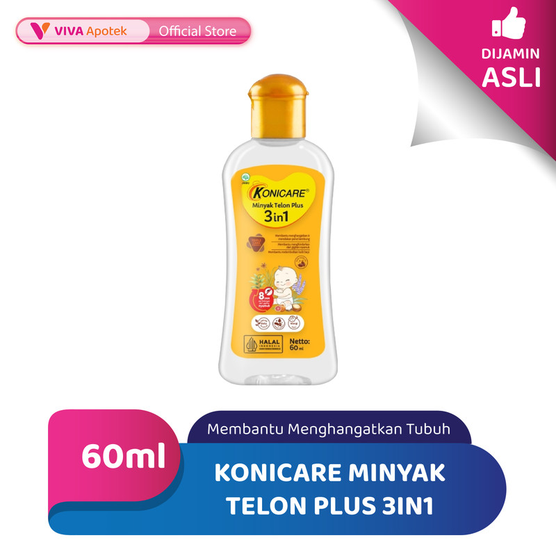 Jual Konicare Minyak Telon Plus 3In1 Membantu Menghangatkan Tubuh (60 ...