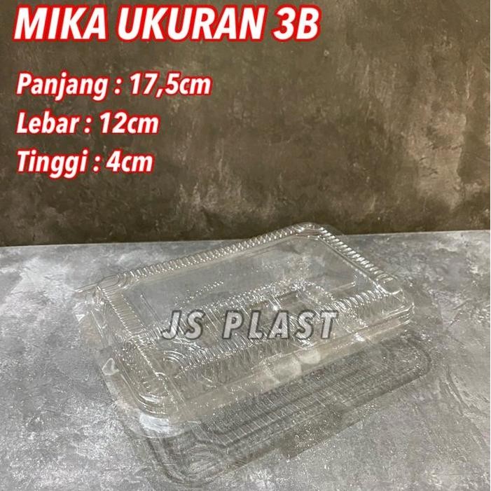 Jual (ISI 100PCS) Mika Kue Ukuran 3 - Mika Plastik 3x 3xc 3xx 3a 3b 3c ...