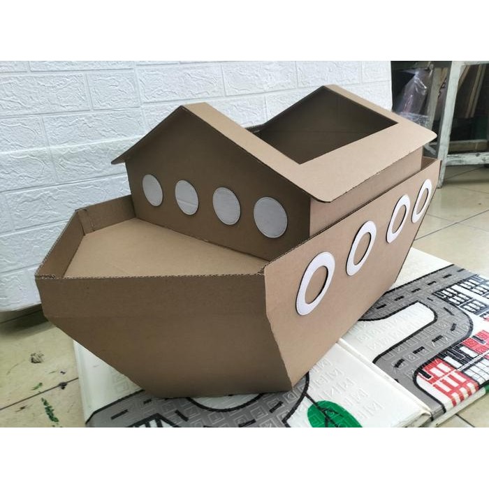 Jual Kostum kapal Nabi Nuh untuk pentas seni anak / prakarya tugas ...