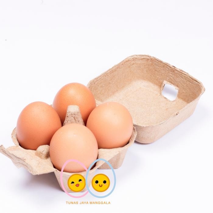 Jual paper egg 4 lubang/tray kertas/ box kertas | Shopee Indonesia