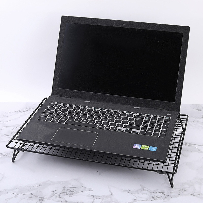 Jual Universal Metal Mesh Ventilate Adjustable Laptop Tablet Stand ...