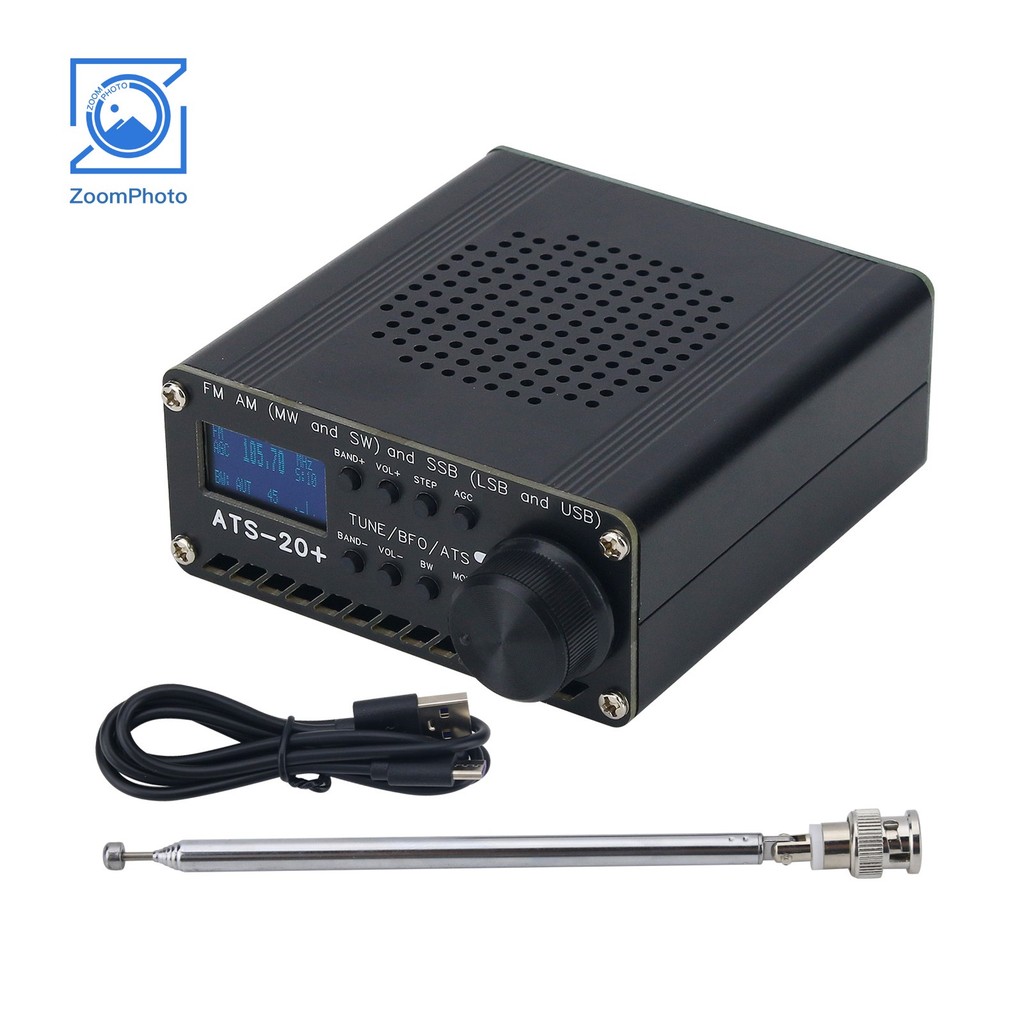 Jual ATS-20+ Plus ATS20 V2 SI4732 Radio Receiver DSP SDR Receiver FM AM ...